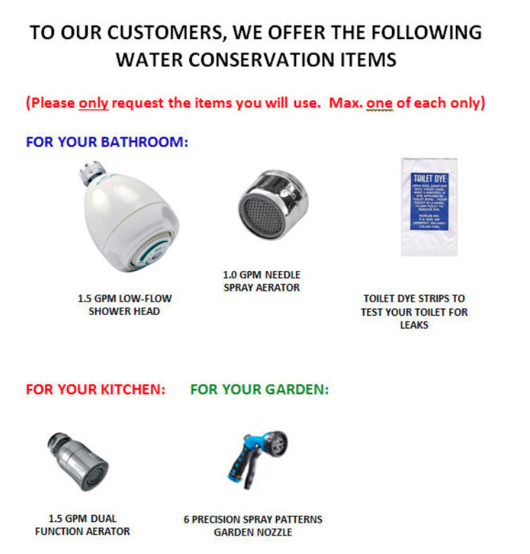 Water Conservation | Westborough Water District